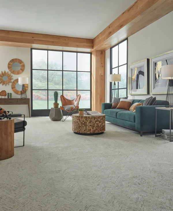 Prague by Masland Carpet | Wool Herringbone Pattern | Rug