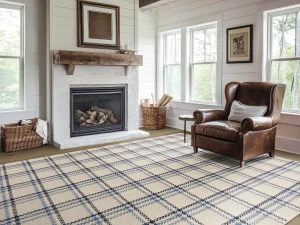Plaid Carpet from Stanton & Prestige | Tartan Custom Rugs